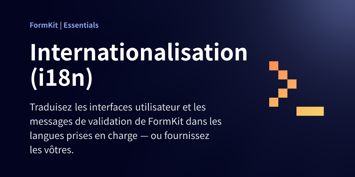 Internationalisation (i18n) ⚡️ FormKit