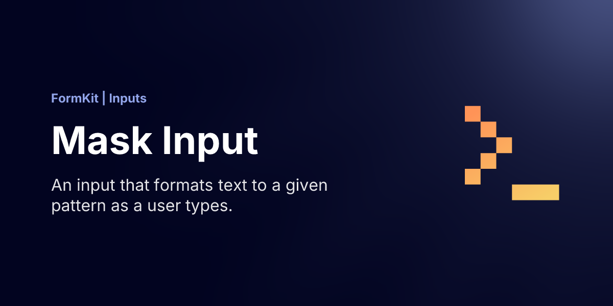 Mask Input вљўпёџ Formkit